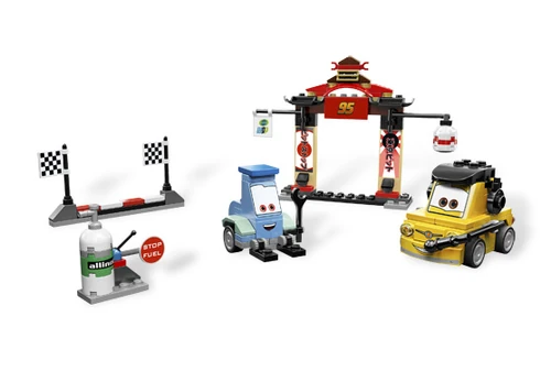 Review:8206 Tokyo Pit Stop | Brickipedia | Fandom