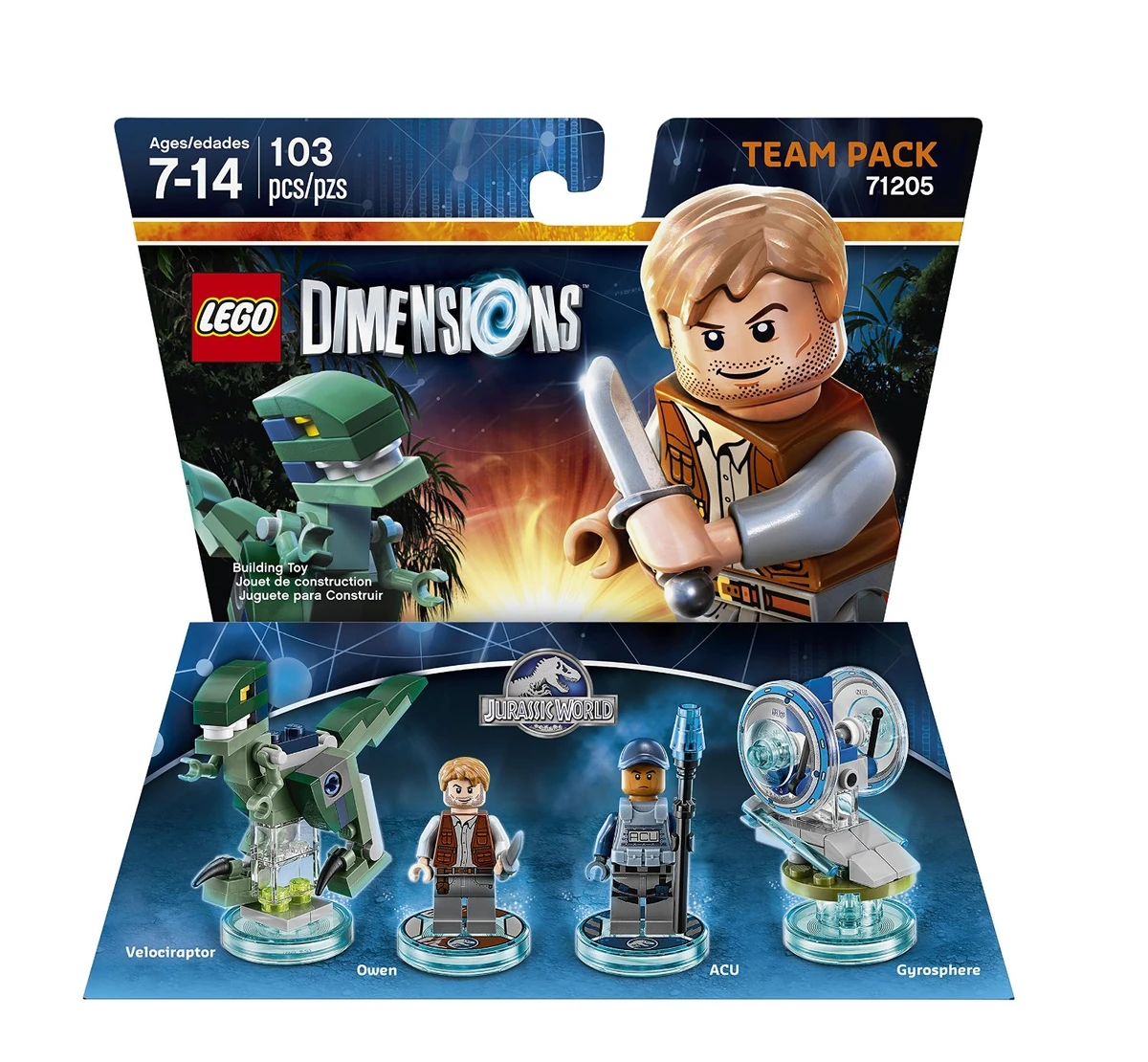 71205 Jurassic World Team Pack | Brickipedia | Fandom