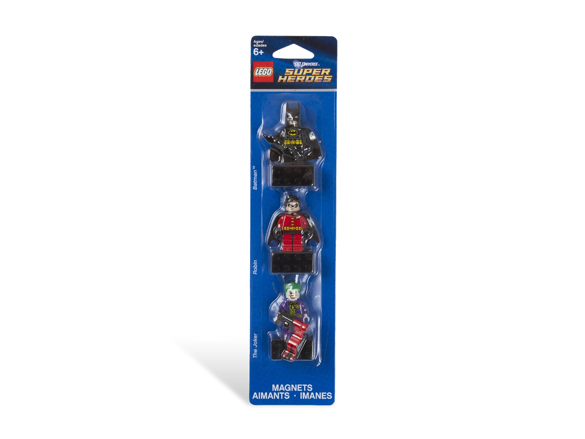 853431 Batman, Robin, The Joker Magnet Set | Brickipedia | Fandom