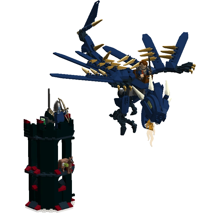 Custom:Knight's Dragon Tower Attack | Brickipedia | Fandom