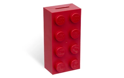 853144 LEGO 2x4 Brick Coin Bank | Brickipedia | Fandom