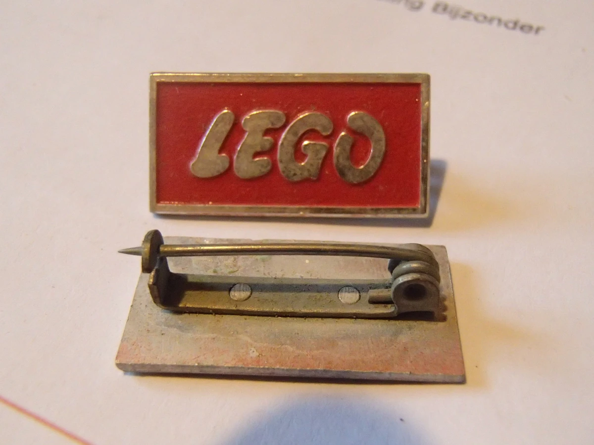 Pin06 LEGO Logo Framed, Cast Metal - Stick Pin Attachment | Brickipedia ...