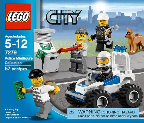 7279 Police Minifigure Collection | Wiki Lego | Fandom