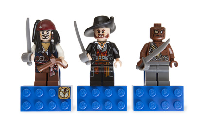 Magnetset: Jack Sparrow, Hector Barbossa und Zombie 853191 | Lego Wiki ...