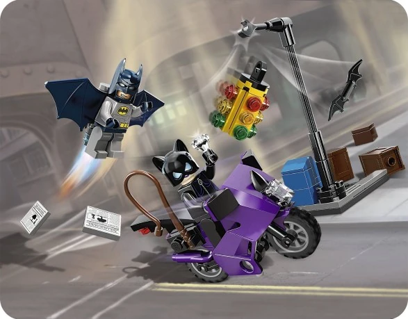 Catwoman Catcycle Stadtverfolgung 6858 | Lego Wiki | Fandom