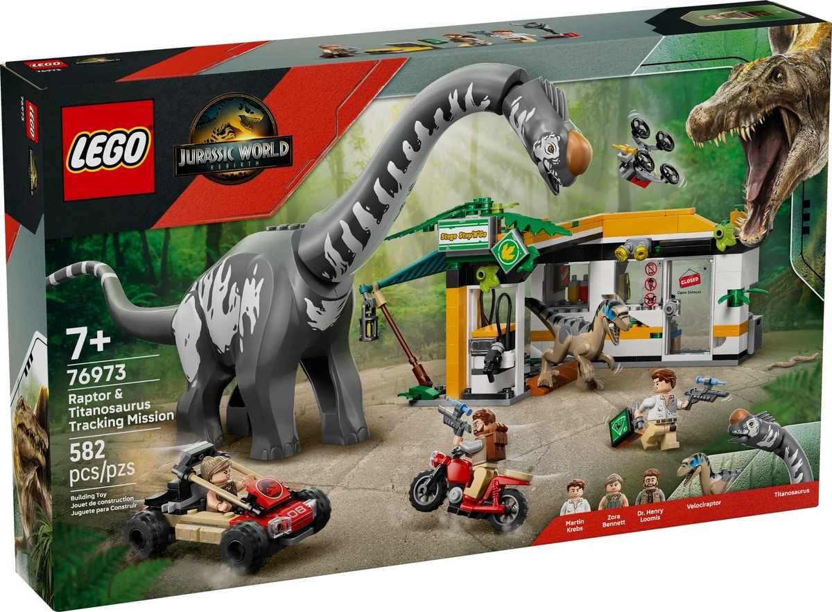 76973 Raptor & Titanosaurus Tracking Mission | Brickipedia | Fandom