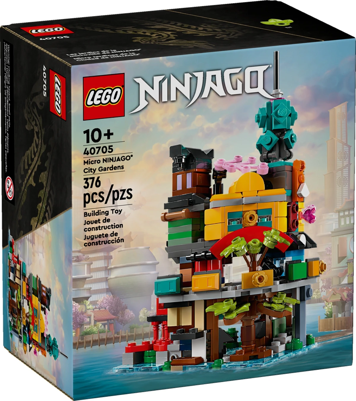 40705 Micro NINJAGO City Gardens | Brickipedia | Fandom