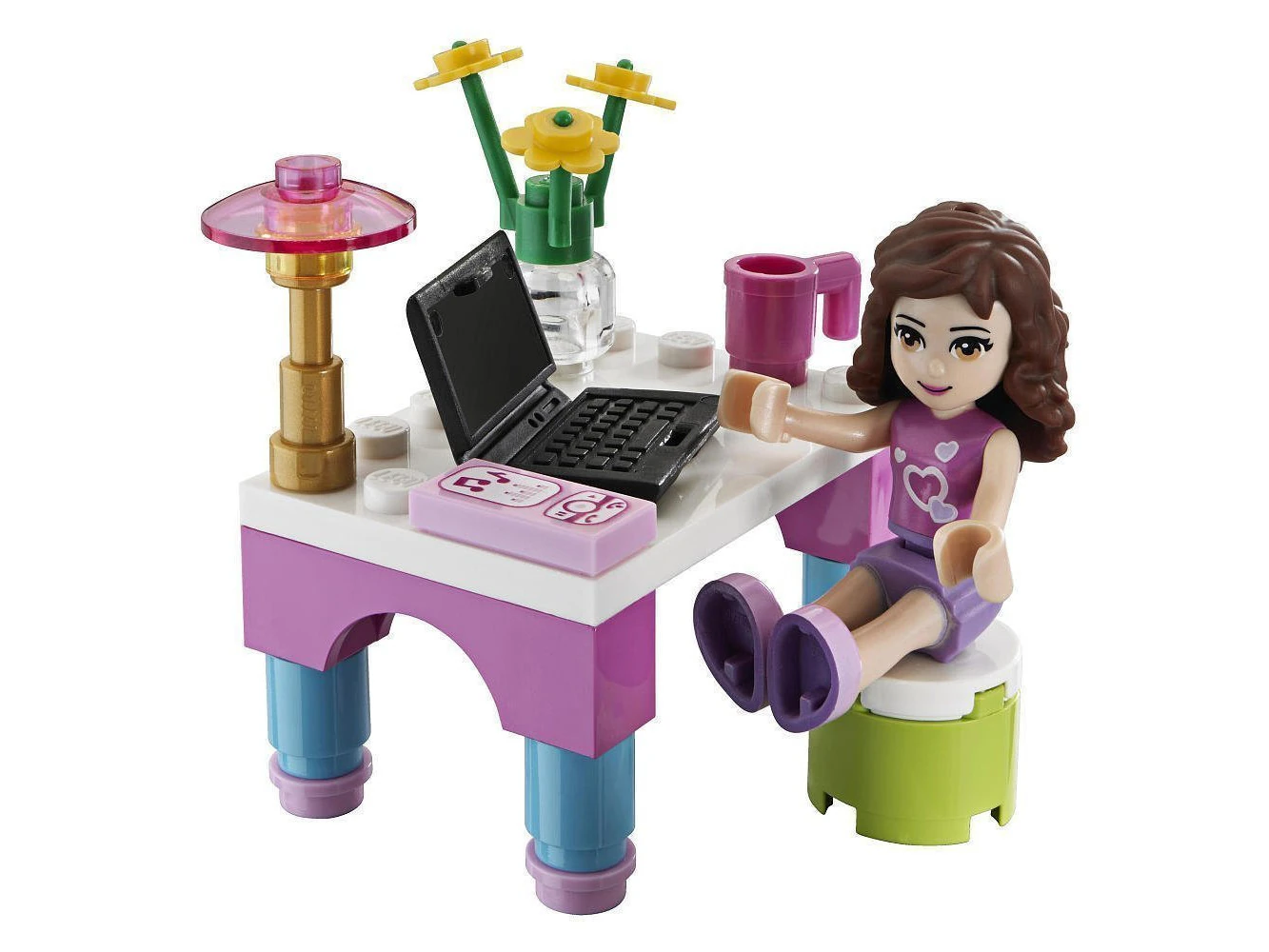 30102 Le bureau d'Olivia | Wiki LEGO | Fandom