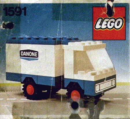 1591 Danone Truck | Brickipedia | Fandom