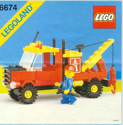 6674 Crane Truck | Brickipedia | Fandom