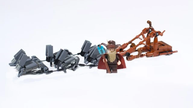 Radagast Rabbit Sled Lego