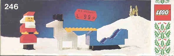 246 Santa and Sleigh | Brickipedia | Fandom