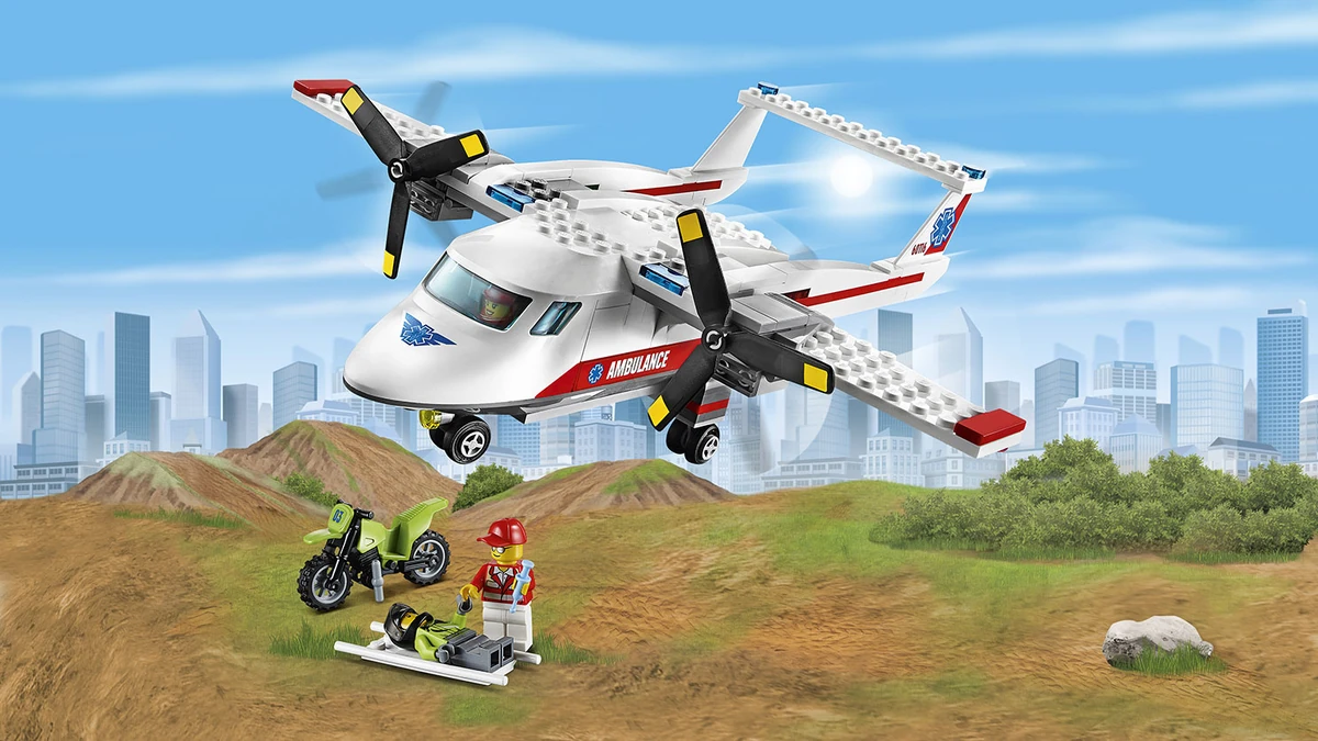 60116 L'avion de secours | Wiki LEGO | Fandom