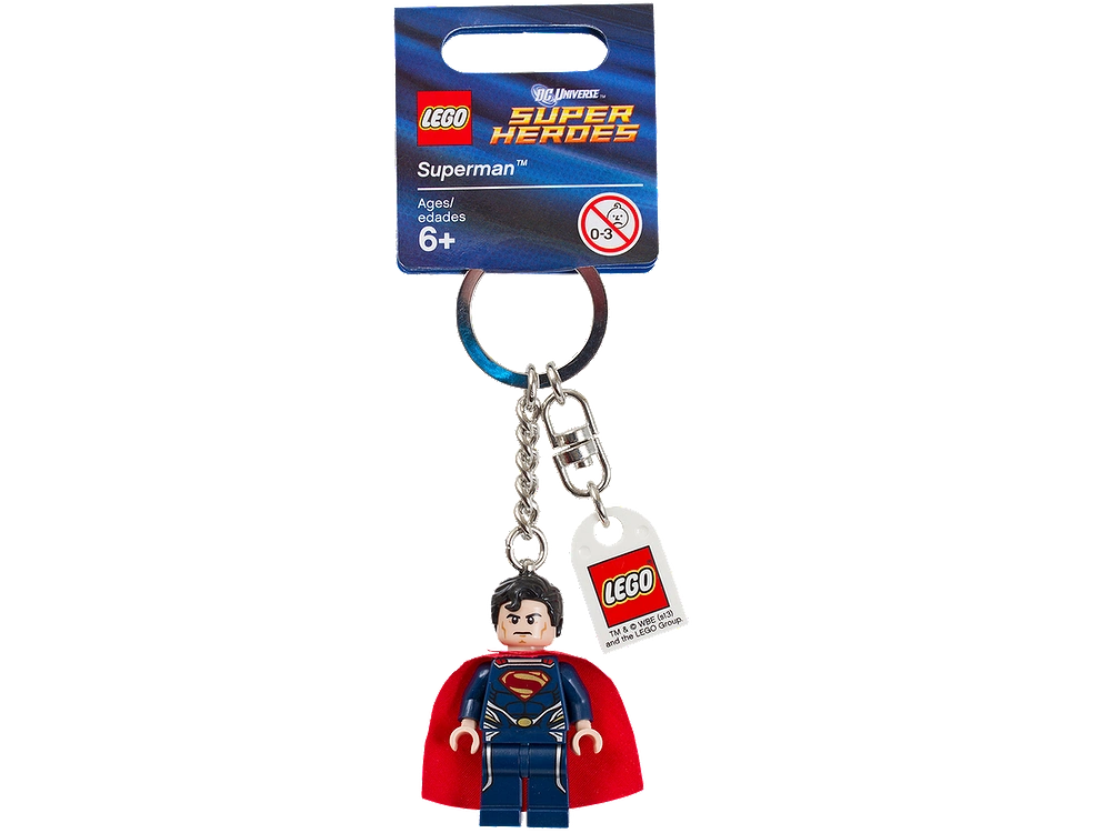 850813 DC Universe Super Heroes Superman Key Chain | Brickipedia | Fandom