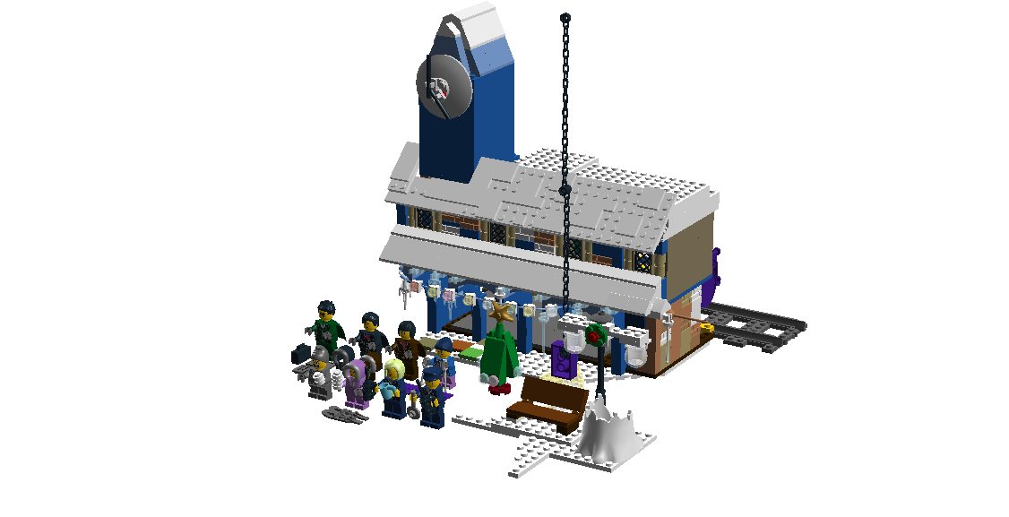 Custom:Winter Village Train Station | Brickipedia | Fandom