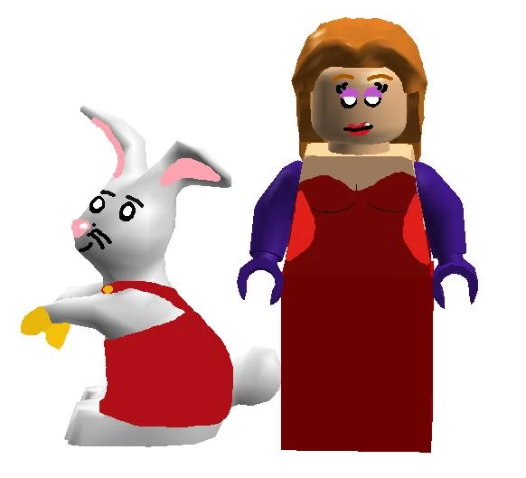 Custom:Rodger and Jessica Rabbit | Brickipedia | Fandom