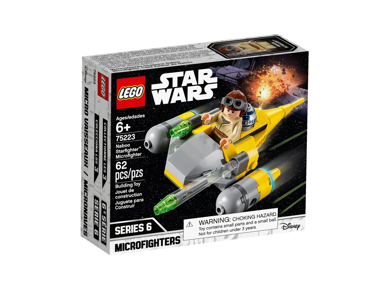 75223 Naboo Starfighter Microfighter | Lego Wiki | Fandom