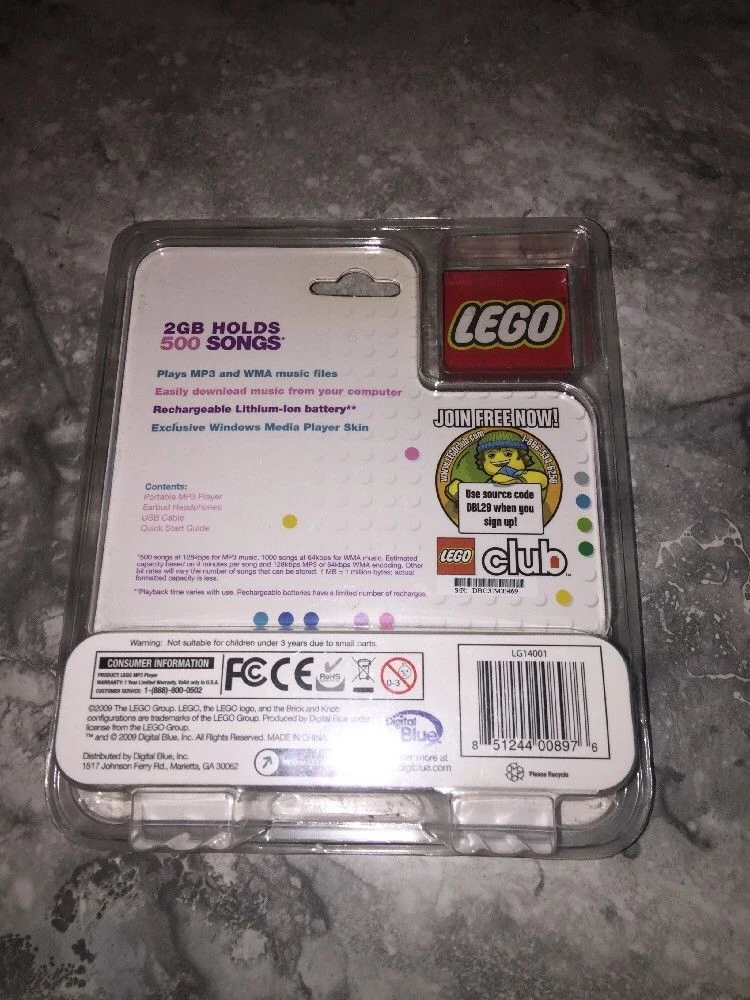 LG14000 Digital Blue MP3 Player | Brickipedia | Fandom