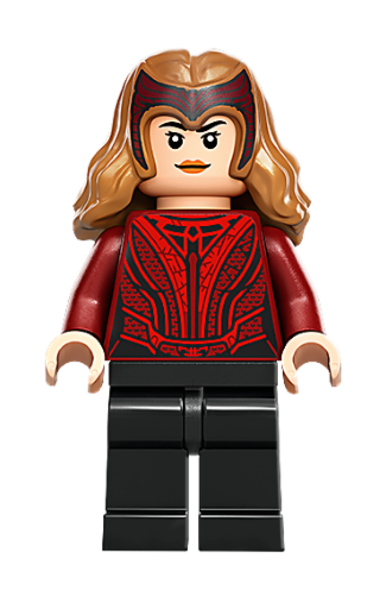 Lego Marvel Superheroes Wanda Maximoff Scarlet Witch Minifigure With ...