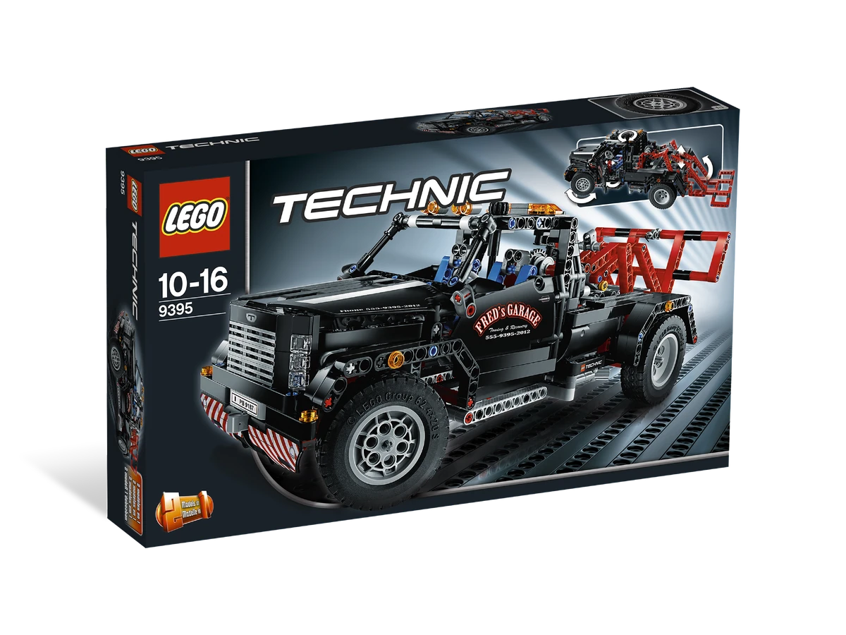 9395 Pick-up Tow Truck | Brickipedia | Fandom