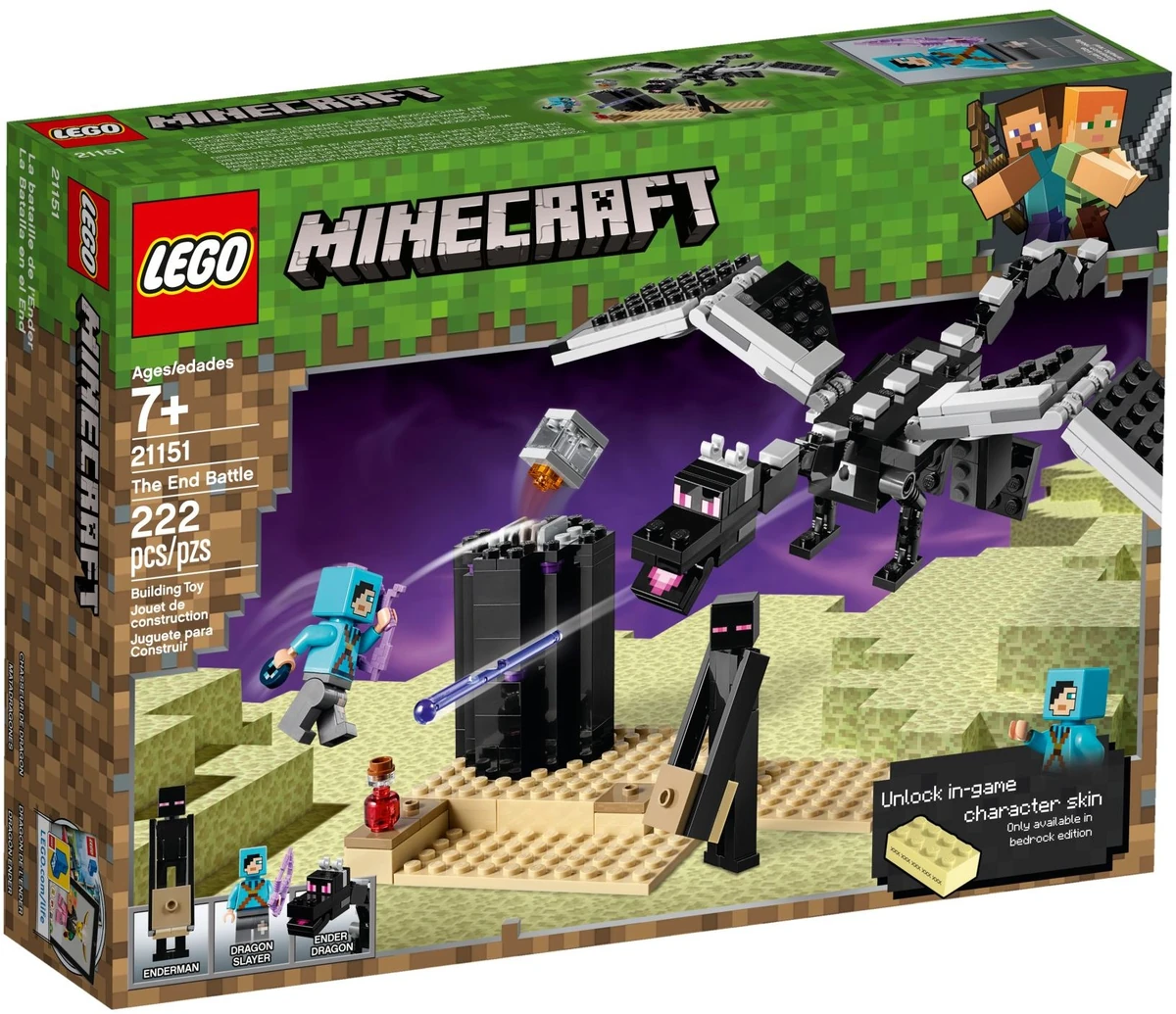 lego minecraft ender dragon coloring pages