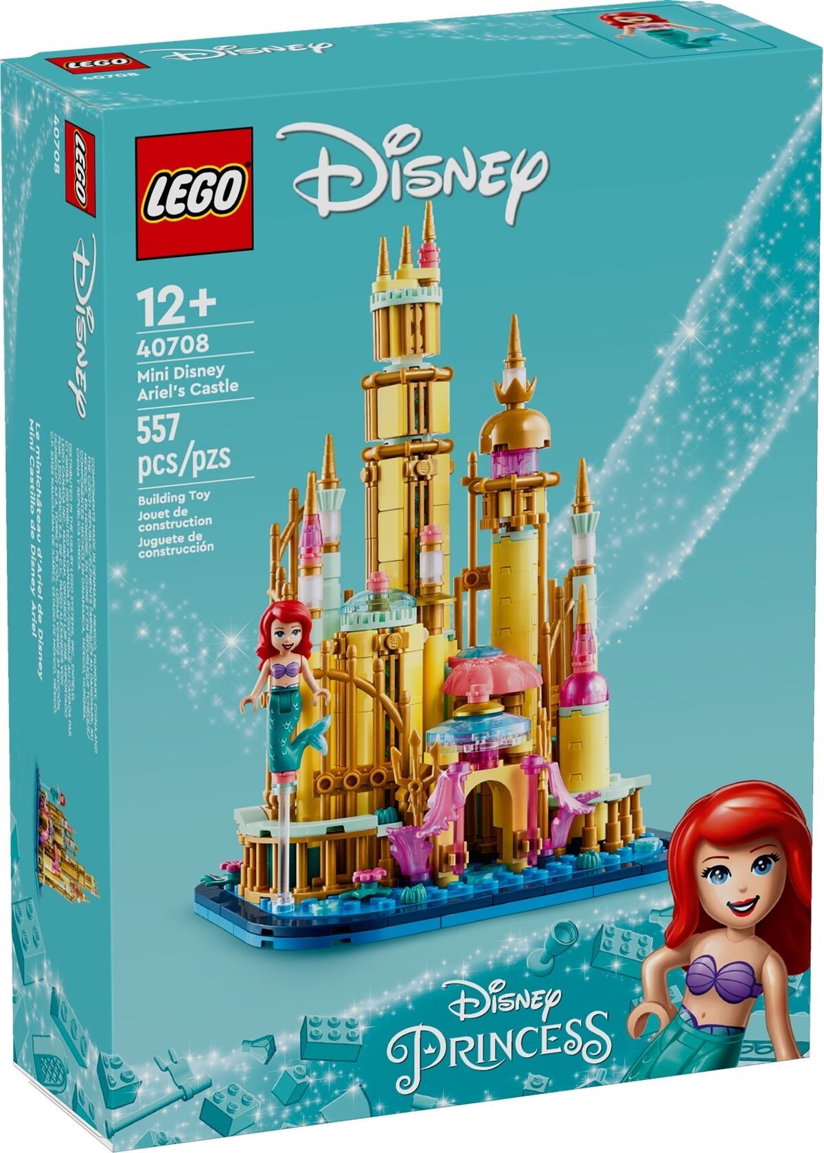 40708 Mini Disney Ariel's Castle | Brickipedia | Fandom