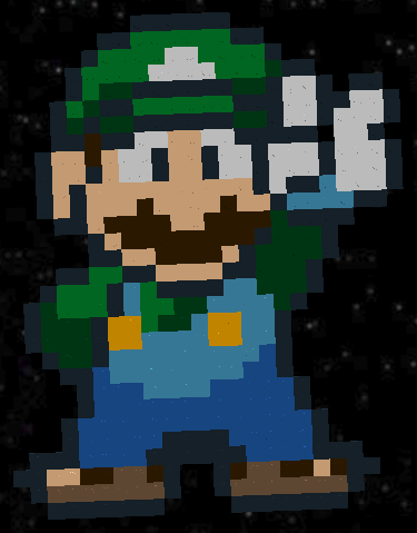 Custom:Luigi 8-Bit | Brickipedia | Fandom