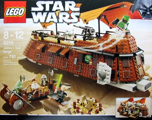 6210 Jabba's Sail Barge | Wiki Lego | Fandom