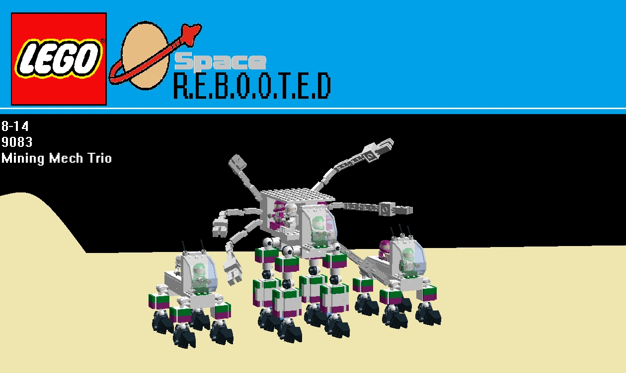 Custom:9083 Mining Mech Trio | Brickipedia | Fandom