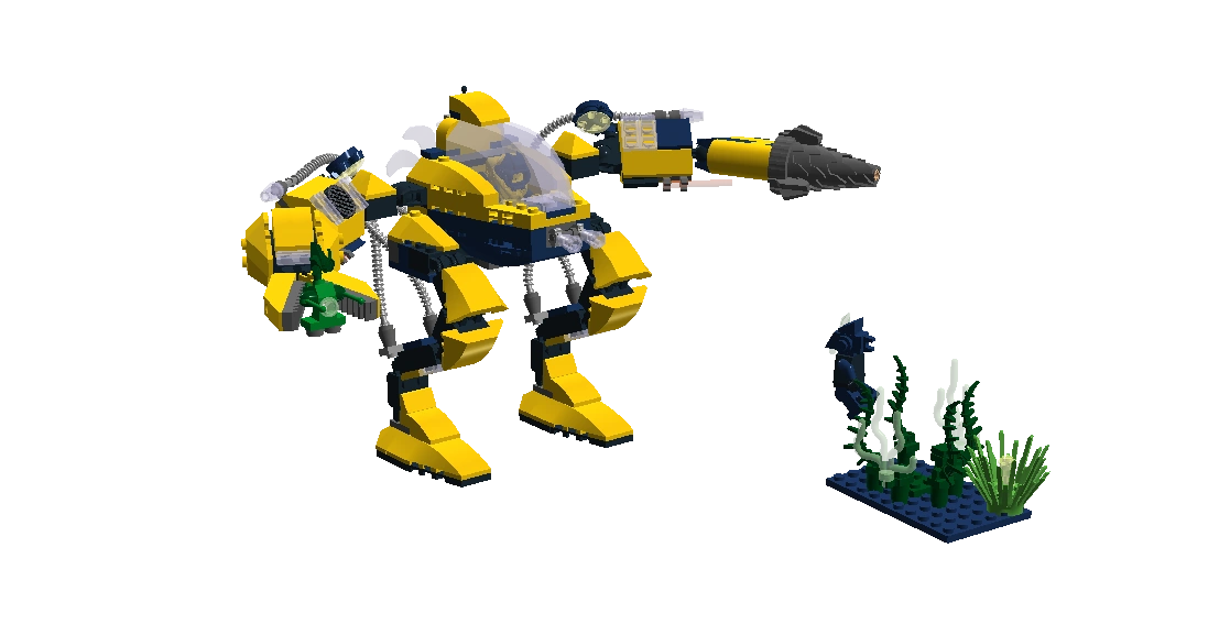 Custom:The SEA (Seatron.Exploration.Analyzer) Mech | Brickipedia | Fandom