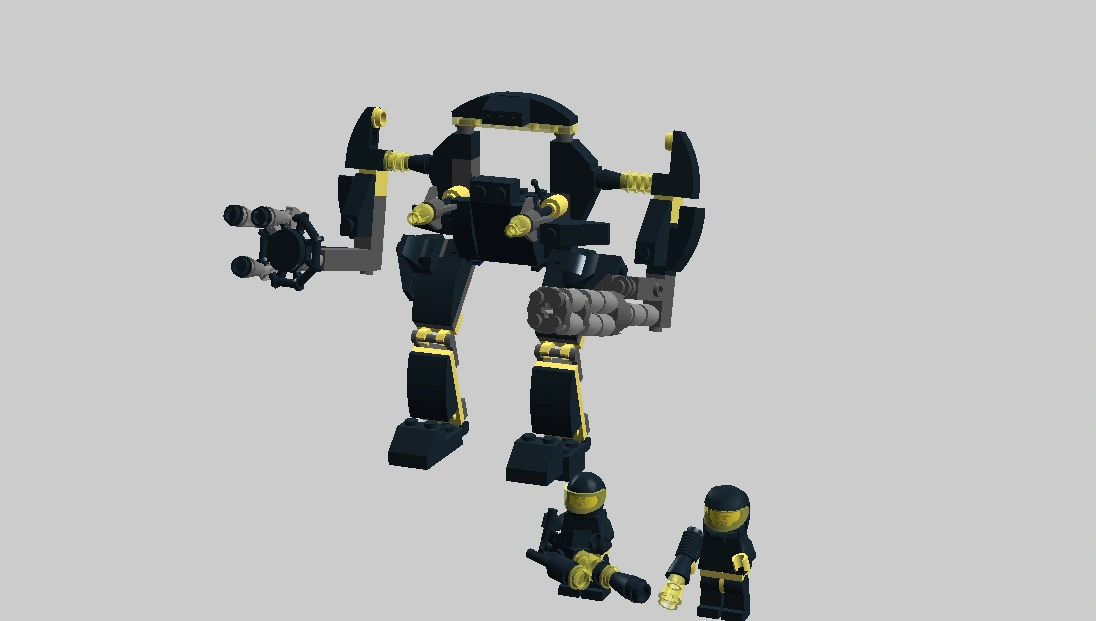 Custom:Blacktron mech | Brickipedia | Fandom