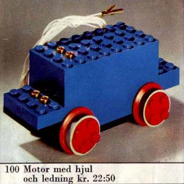 100 4.5V Motor with Wheels (Small Version) | Brickipedia | Fandom