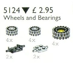 5124 Wheels and Bearings | Brickipedia | Fandom