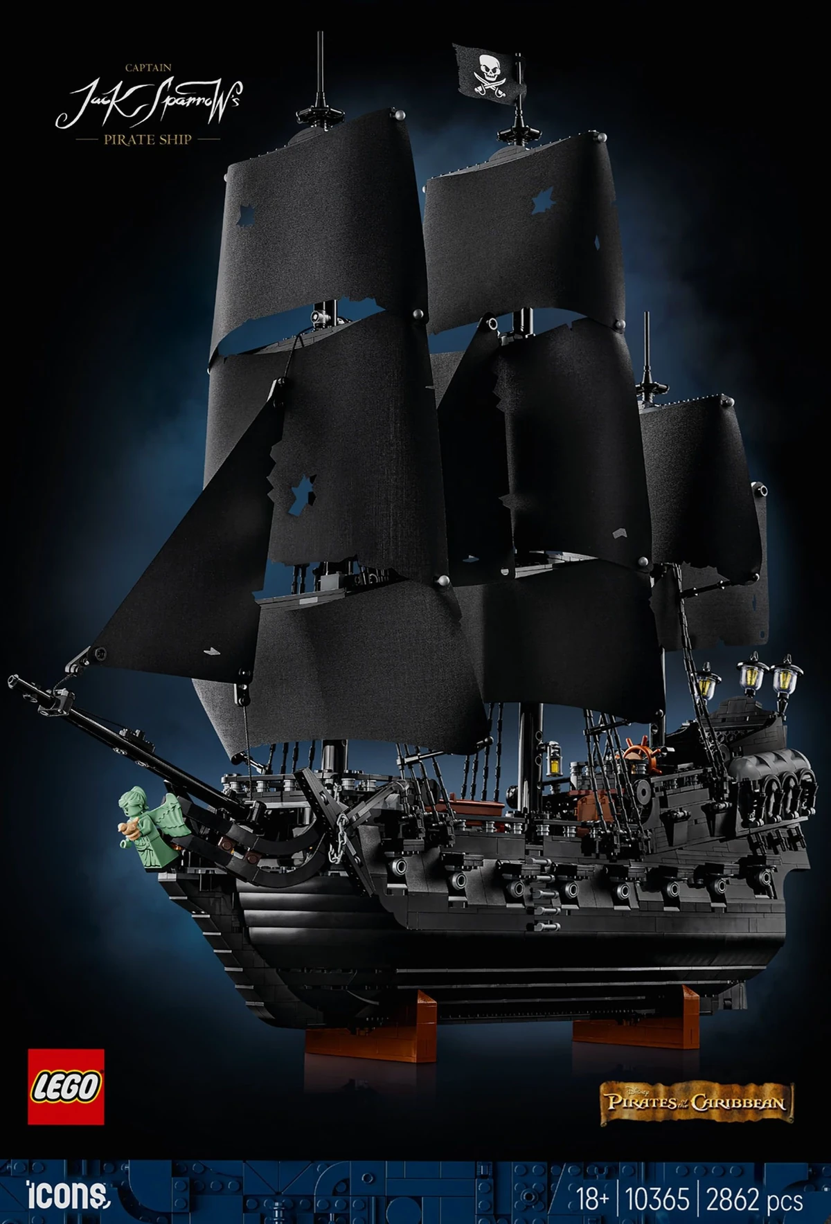 10365 Captain Jack Sparrow's Pirate Ship | Brickipedia | Fandom