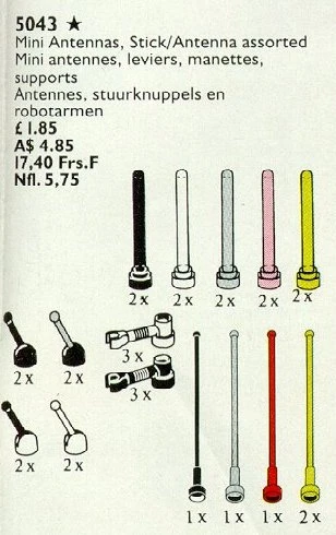 5043 Antenna Pack | Brickipedia | Fandom