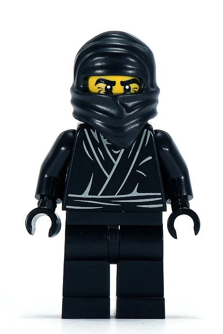 Lego Black Ninja Minifigure