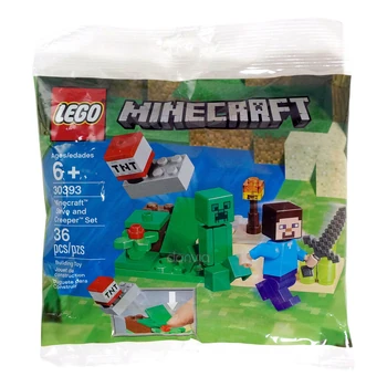 30393 Steve and Creeper Set | Brickipedia | Fandom
