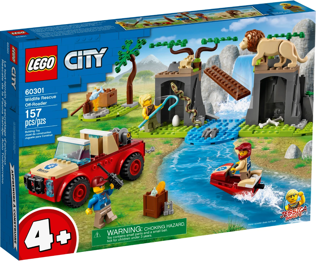 60301 Wildlife Rescue Off-Roader | Brickipedia | Fandom