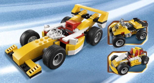 31002 Le super bolide | Wiki LEGO | Fandom