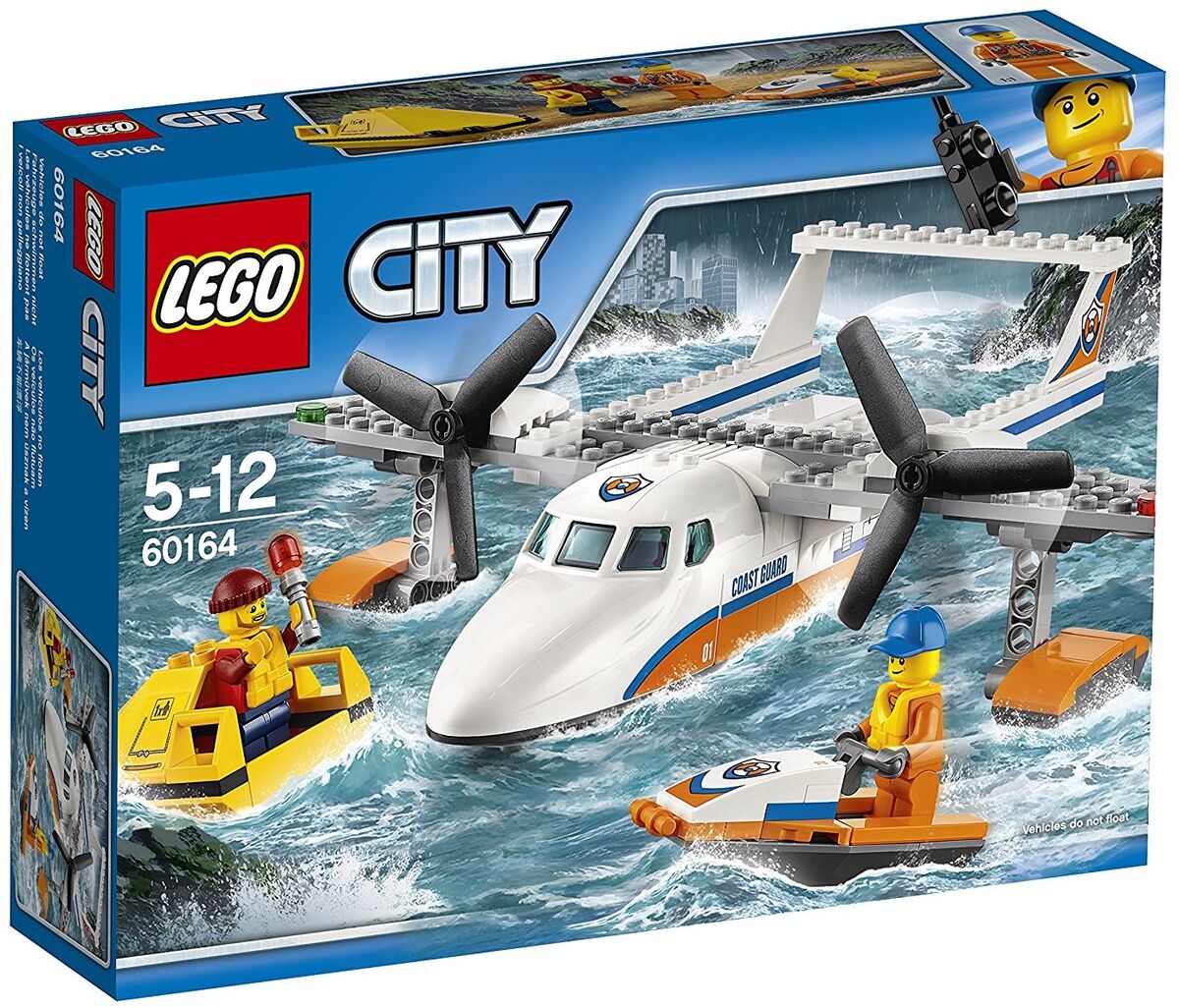 60164 Sea Rescue Plane | Brickipedia | Fandom