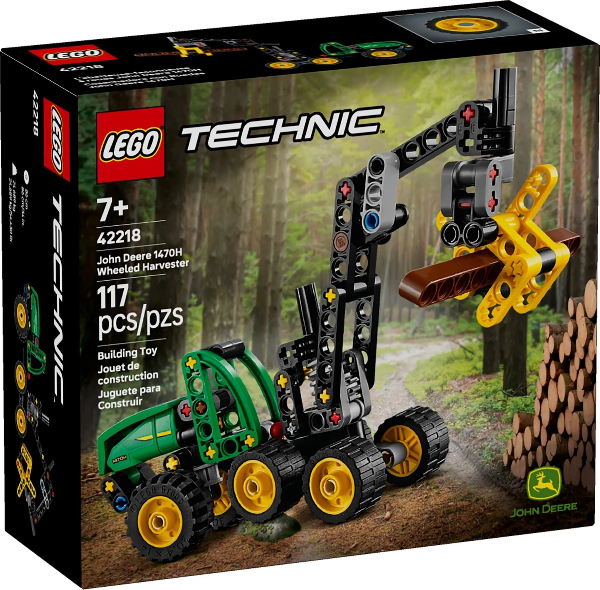 42218 John Deere 1470H Wheeled Harvester | Brickipedia | Fandom