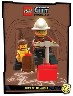 Lego City Undercover Rex Fury Minifigure