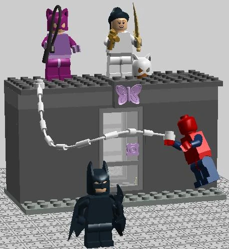 Custom:A spider and a bat plus two cats | Brickipedia | Fandom