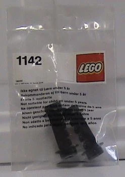 1142 2 Wheel Bricks with Attached Small Black Train-wheels ...
