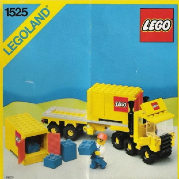 1525 LEGO Container Lorry | Brickipedia | Fandom