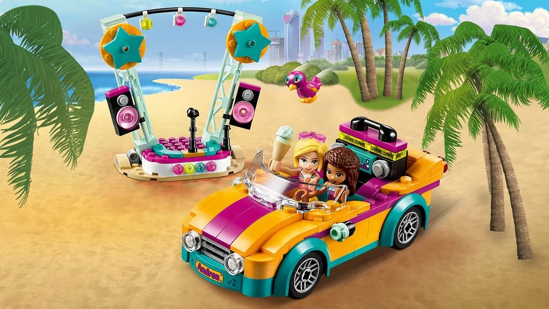 41390 La voiture et la scène d'Andréa | Wiki LEGO | Fandom