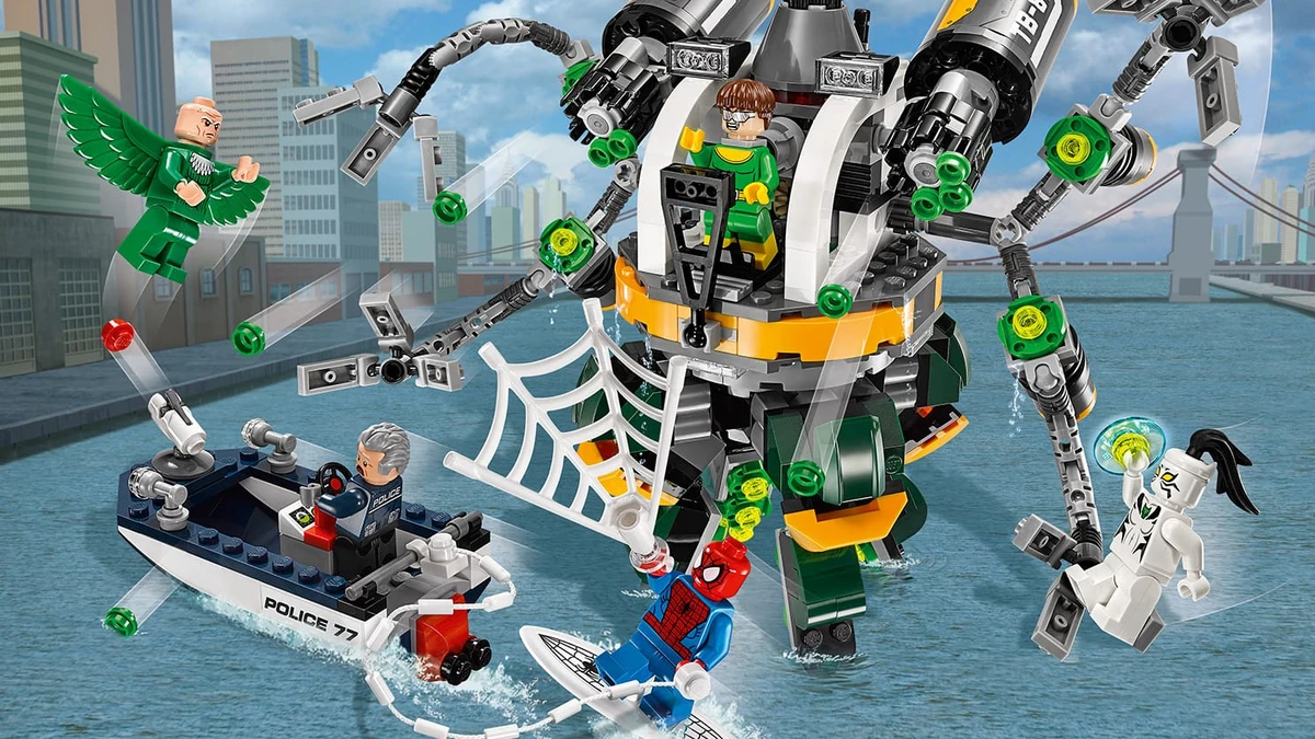 76059 Spider-Man : Le piège à tentacules de Doc Ock | Wiki LEGO | Fandom