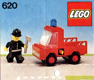 Lego Fireman Car
