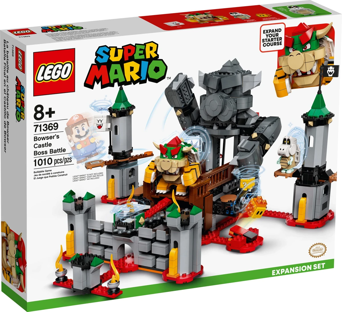 Bowser's Castle Boss Battle (71369) | LEGO Super Mario Wiki | Fandom
