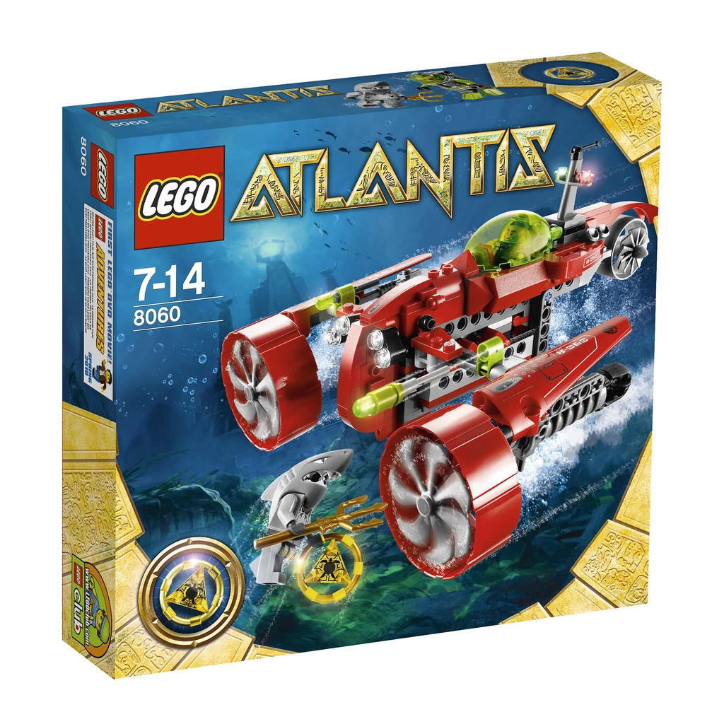 Turbo Submarine | Lego Atlantis Wiki | Fandom